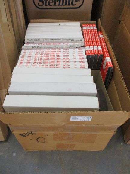 Box With Misc Sanding Paper Including- Electro Coated Silicon Carbide ...