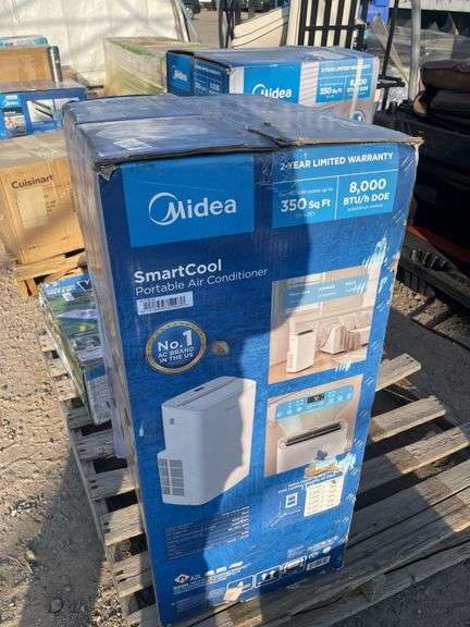 (1 Qty) Midea Smart Cool Portable Air Conditioner - Sierra Auction ...