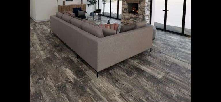 (P) With (28) Cases of BRAND NEW Lifeproof Restored Wood 22 MIL x 8.7 ...