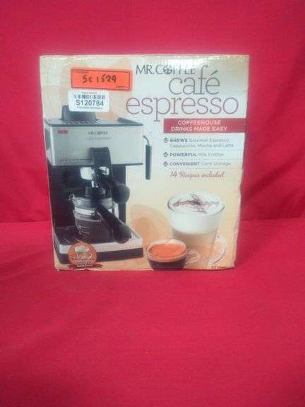 Mr. Coffee Espresso Machine - Sierra Auction Management Inc