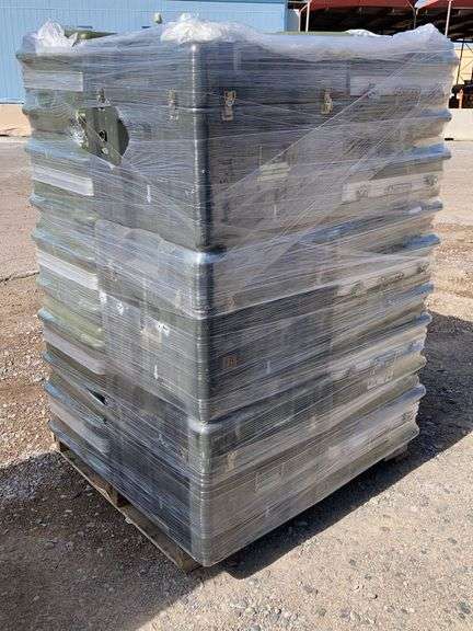 Approximately 17 military style hard plastic cargo containers. - Sierra ...