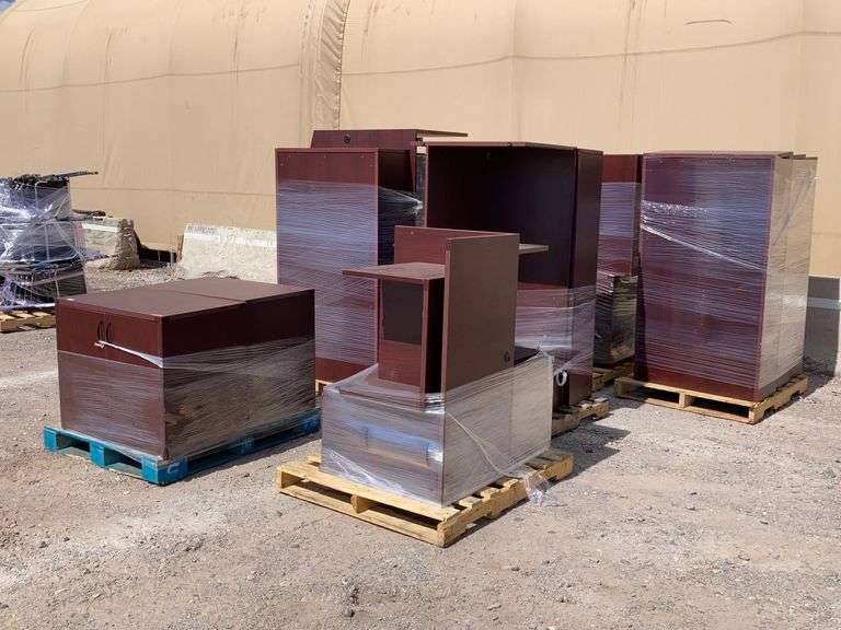 Seven pallets of Cherrywood executive office furniture. - Sierra ...