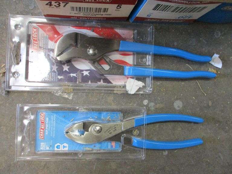 (6) Cases With Misc CHANNEL LOCK Pliers - Sierra Auction Management Inc