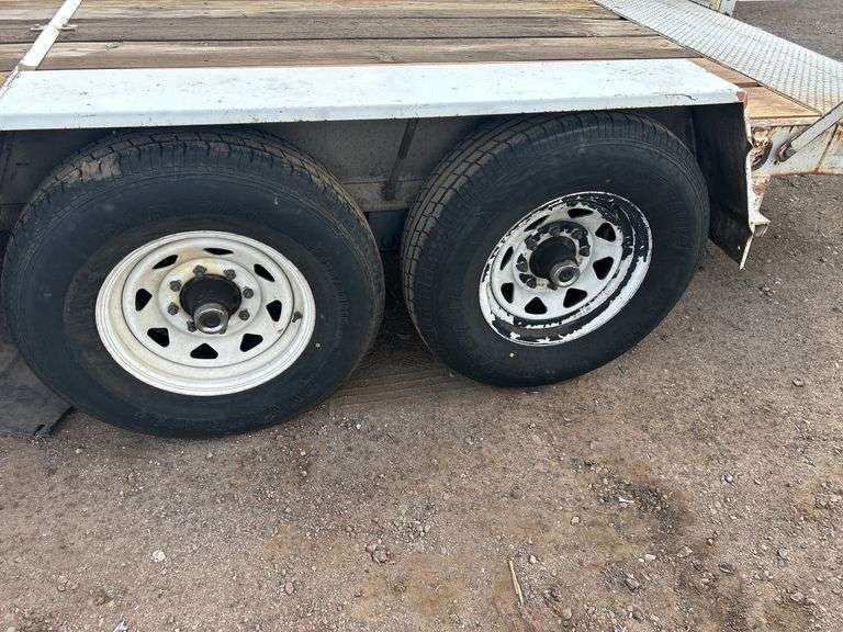 2014 Drake Truck & Trailer Equipment 16 Ft. Flatbed Trailer - Sierra ...