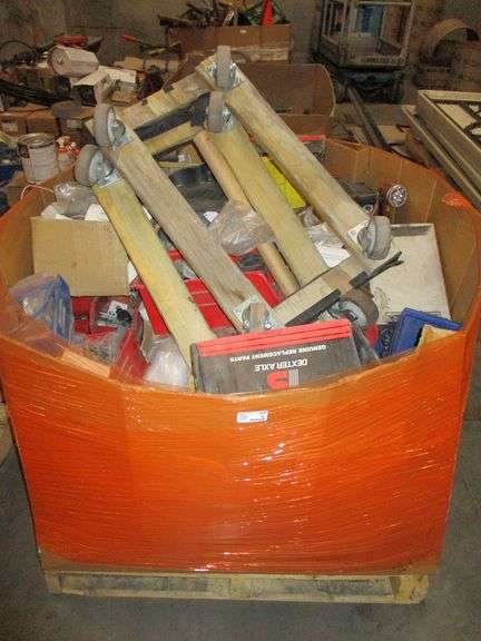 Gaylord Box With Assorted Electrical Supplies Including- Misc Fittings ...