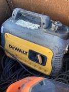Two gas powered generators, jackhammer, assorted welding hoses, lifting ...