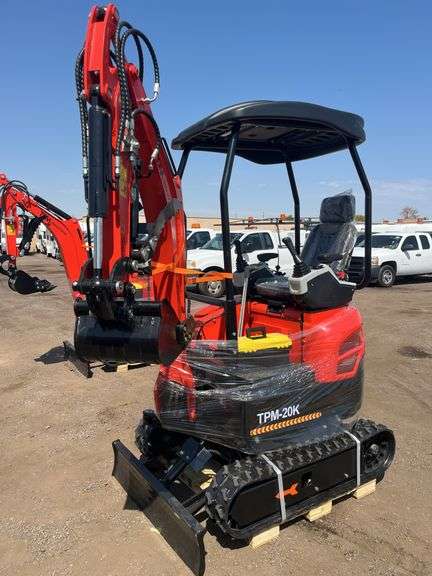 2025 TPM TPM-20K Mini Excavator - Sierra Auction Management Inc