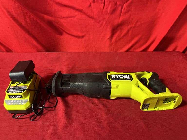 RYOBI ONE+ HP 18V Brushless Cordless Reciprocating Saw With Charger ...