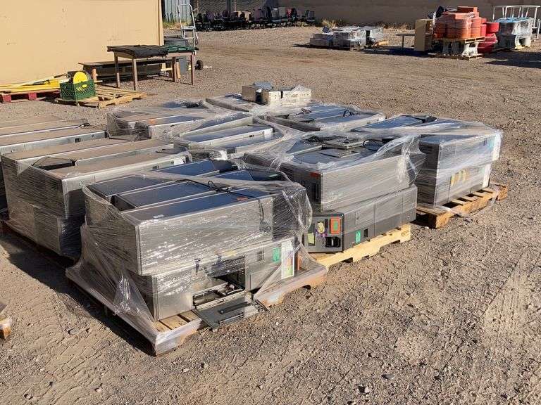 12P) Large quantity of transit pass metal fare boxes. - Sierra Auction ...