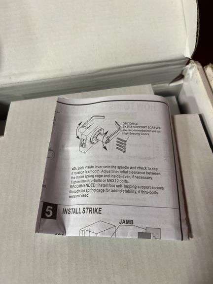 (2) BRAND NEW Heavy Duty Commercial Entry Lever Cylindrical Chassis ADA ...