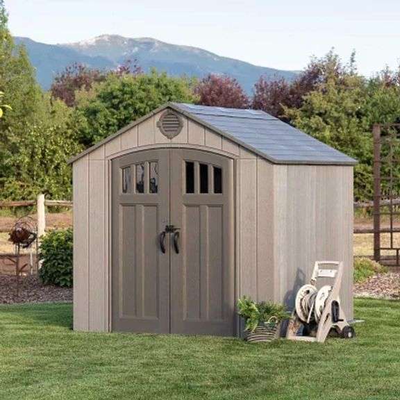 Lifetime Outdoor Storage shed Remise Exterieur Casita almacenadora ...