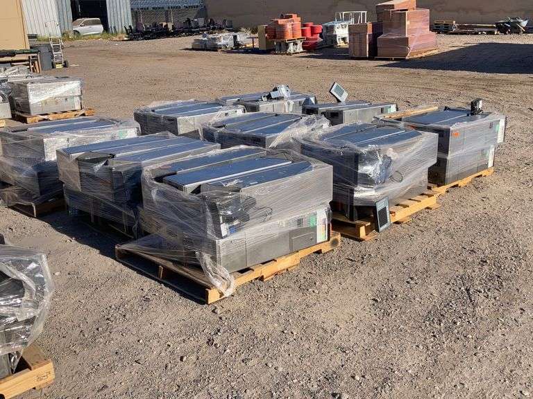 12P) Large quantity of transit pass metal fare boxes. - Sierra Auction ...