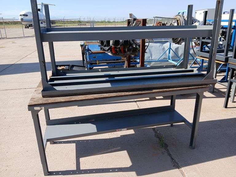 (2 Qty) Little Giant Work Tables - Sierra Auction Management Inc