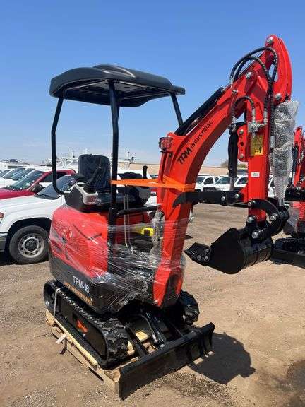 2025 TPM TPM-16 Mini Excavator - Sierra Auction Management Inc