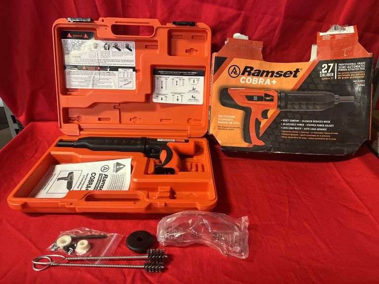 Ramset Cobra Plus 0.27 Caliber Semi-Automatic Powder Actuated Tool (PAT ...