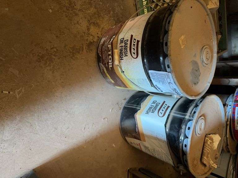Deft Danish Oil - 5 Gallon Cans - 2 cans - Sierra Auction Management Inc