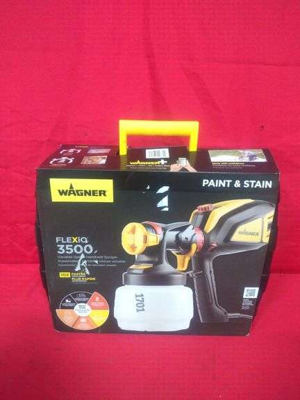 Wagner Flexio 3500 Handheld Sprayer - Sierra Auction Management Inc
