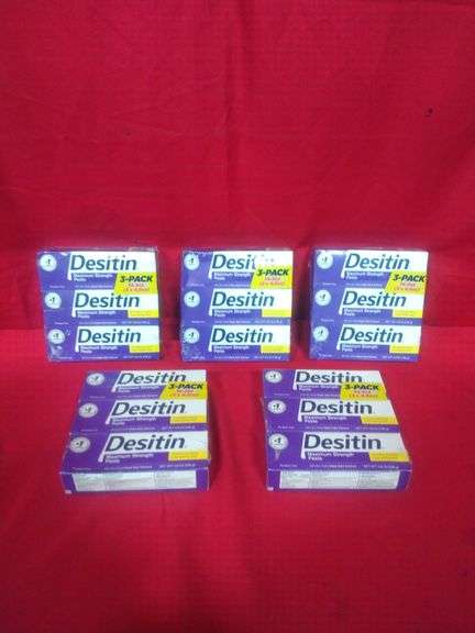 (5) Destin Maximum Strength Diaper Rash Ointment - Sierra Auction ...