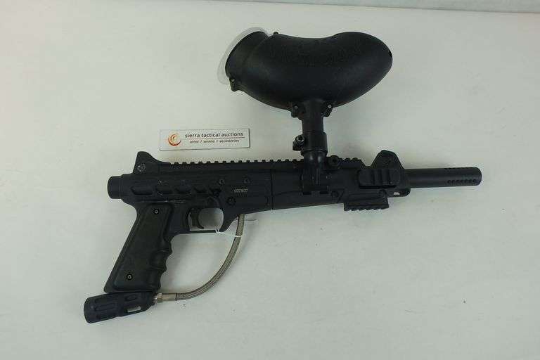 TIPPMANN U.S. ARMY CARVER ONE PAINTBALL GUN WITH VIEW LOADER - Sierra ...