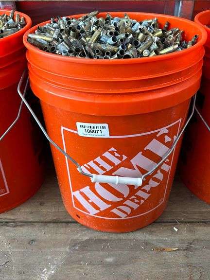 *LOCAL PICKUP ONLY* MULTI CALIBER BRASS/CASINGS IN 5 GALLON BUCKET ...