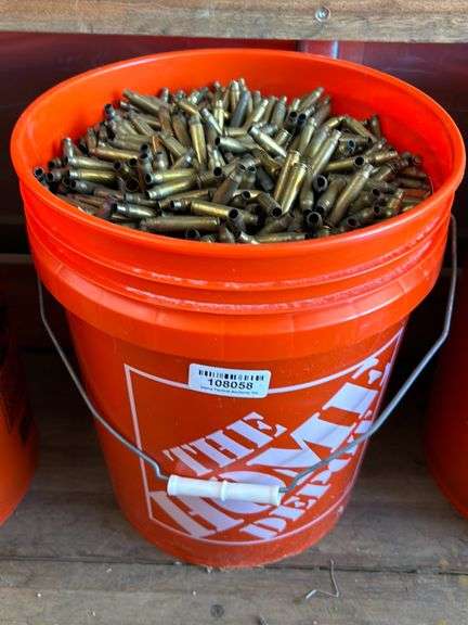 *LOCAL PICKUP ONLY* MULTI CALIBER BRASS/CASINGS IN 5 GALLON BUCKET ...