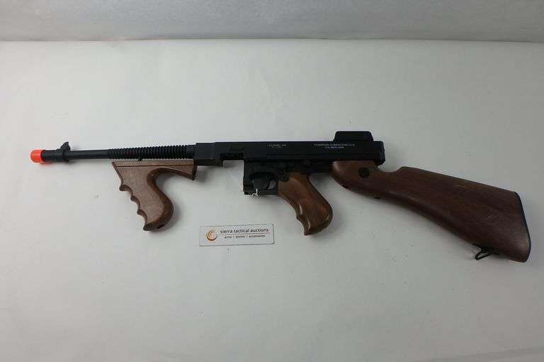 U.S. MODEL 1928 THOMPSON SUBMACHINE AIRSOFT GUN 6MM CAL - Sierra ...