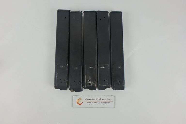 STEN SURPLUS MAGAZINE LOT (5 MAGS) - Sierra Tactical Auctions, Inc.