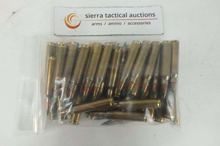 5.56 GREEN TIP AMMO LOT (50 RDS) (WOLF) - Sierra Tactical Auctions, Inc.