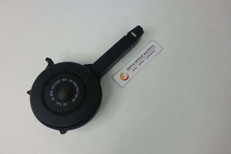 RWB .45 CAL 40 ROUND DRUM MAG FOR GLOCK DOUBLE-STACK PISTOLS - Sierra ...