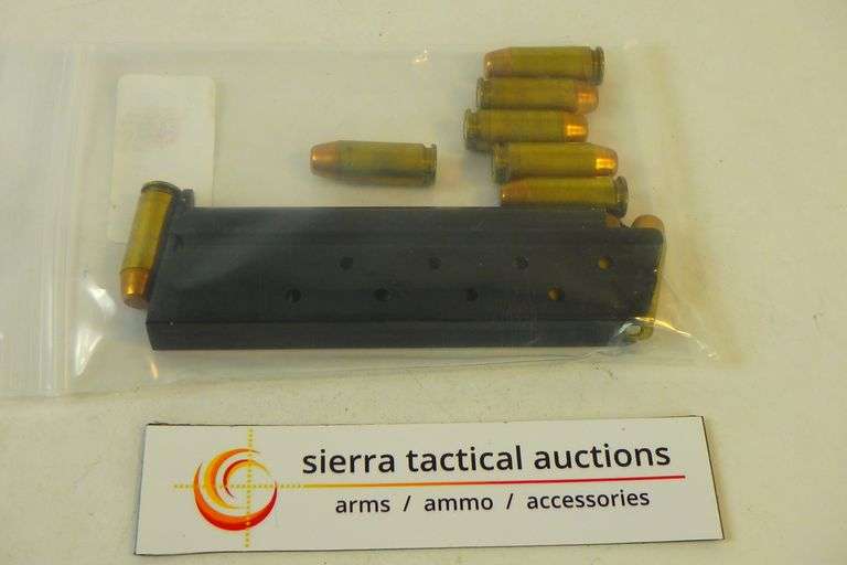 COLT 10MM AUTO FACTORY MAGAZINE W/ 14 RNDS NORMA 10mm AUTO AMMO ...