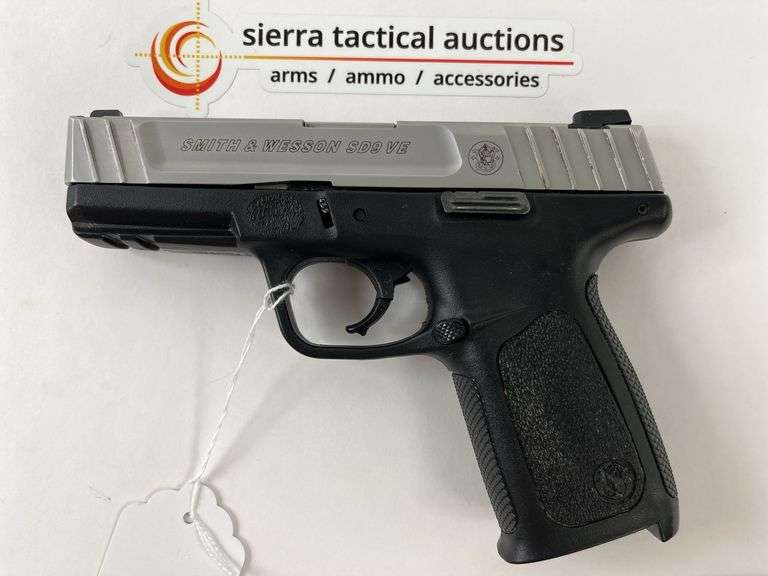 S&W SD9 VE -Condition ABOVE AVERAGE - Sierra Tactical Auctions, Inc.