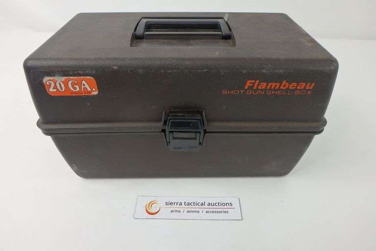 MTM CASE-GARD SF-100 20 GA SHOTSHELL BOX WITH 20 GA AMMO - Sierra ...