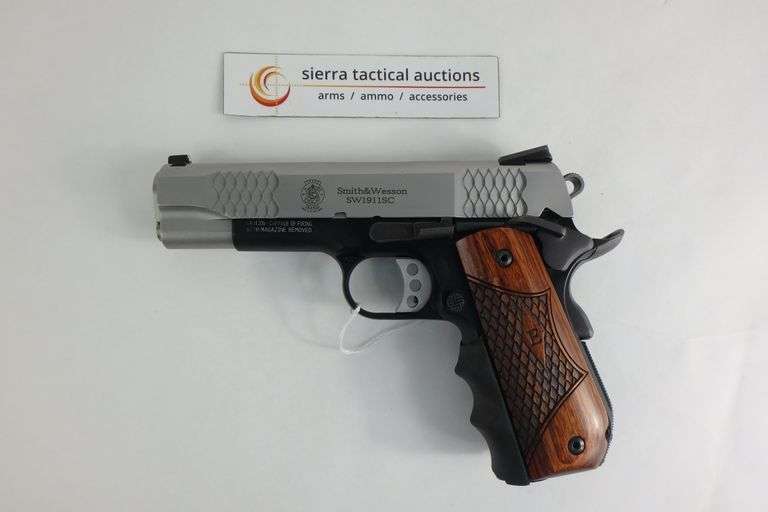 S&W SW1911SC E SERIES-Condition EXCELLENT - Sierra Tactical Auctions, Inc.