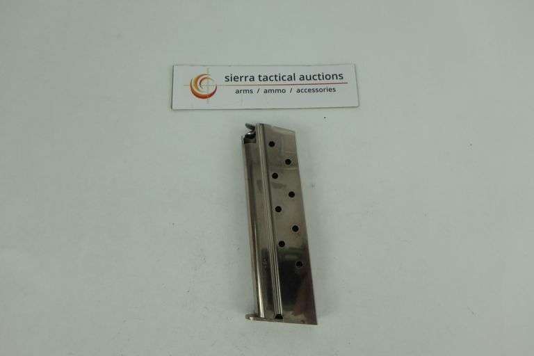 1911 *Made in Italy* STAINLESS MAGAZINE - Sierra Tactical Auctions, Inc.