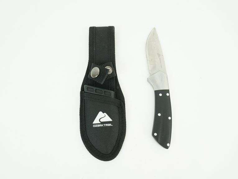 OZARK TRAIL FIXED BLADE KNIFE WITH SHEATH - Sierra Tactical Auctions, Inc.
