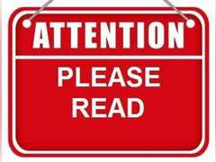 Please Read This Announcement - Smith Sales Co. Auctioneers