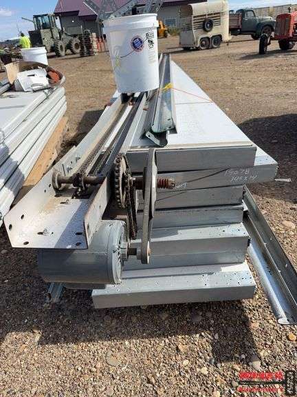 14 x14 Used Garage Door - Smith Sales Auctioneers LLC