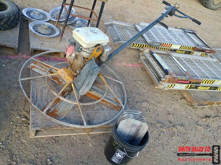 Stow Roto-Trowel/Float Fan - Smith Sales Co. Auctioneers