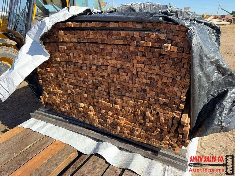 Cedar 1x1 6 ft. Bundle - Smith Sales Co. Auctioneers