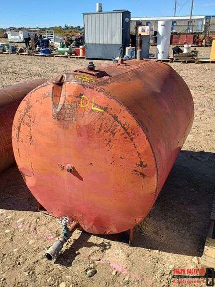 500 Gallon Used Oil Tank - Smith Sales Auctioneers LLC