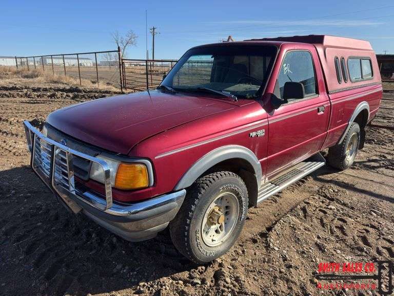 1993 Ford Ranger XLT 4x4 Project - Smith Sales Co. Auctioneers