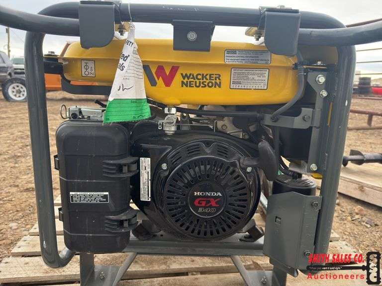 Wacker Neuson GP5600 Generator - Smith Sales Co. Auctioneers