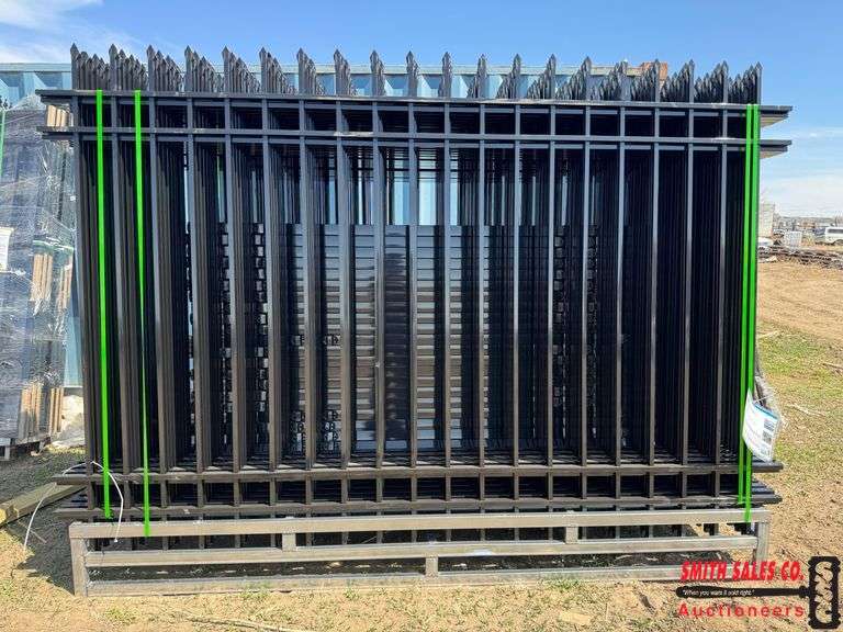 Galvanized Steel Fence - Smith Sales Co. Auctioneers
