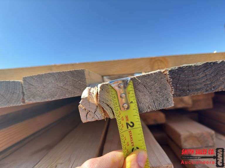 2 x 4 - 16’ Untreated Boards Pallet - Smith Sales Co. Auctioneers