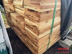 Unused Cedar 1x10 boards 8 ft long - Smith Sales Co. Auctioneers