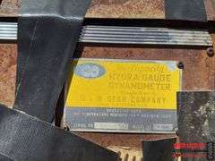 Hydra-Gauge Dynamometer for Tractor PTO 540 - Smith Sales Co. Auctioneers