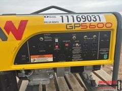 Wacker Neuson GP5600 Generator - Smith Sales Co. Auctioneers