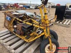 Two Vintage Pack Mule Scooters - Smith Sales Co. Auctioneers