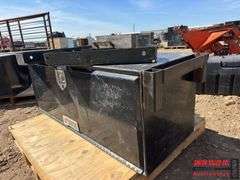 4ft Steel Tool Box + Plastic Tool Box - Smith Sales Co. Auctioneers