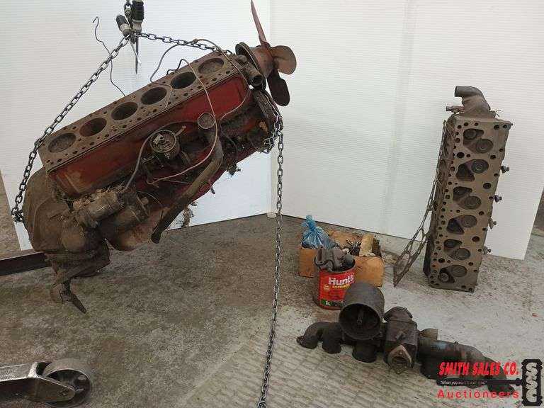 Chevrolet 235 6-Cylinder Engine - Smith Sales Auctioneers LLC